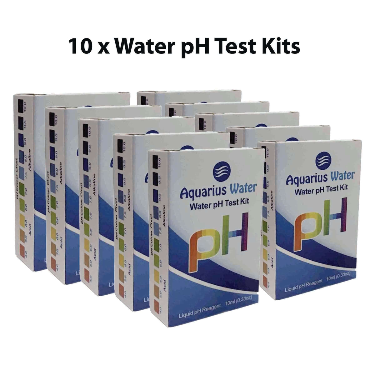 10 X pH Water Test Kit BULK PACK – Alkaline World